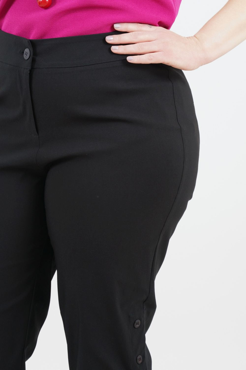 Calça Corsário Plus Size Santos - Program Moda | Moda Plus Size Feminina