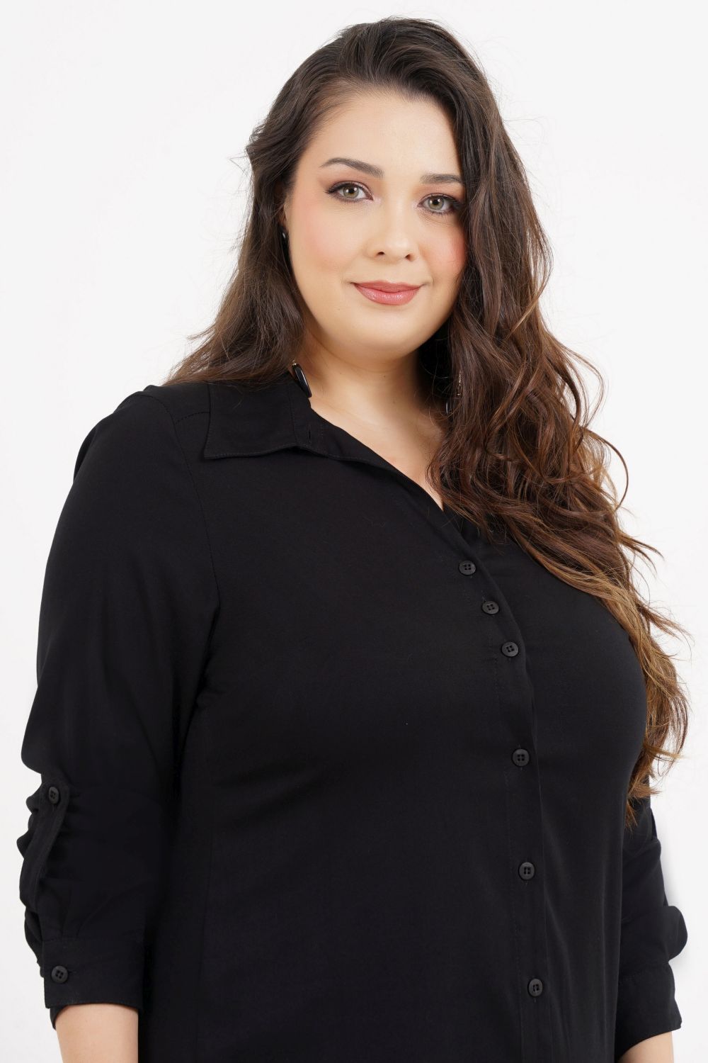 Vestido Plus Size Georgina Médio - Program Moda | Moda Plus Size Feminina