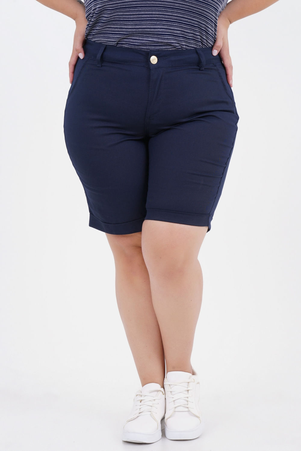 Bermuda Plus Size Zahara - Program Moda | Moda Plus Size Feminina