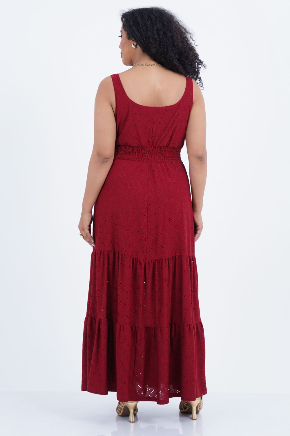 Vestido Plus Size Feminino Longo Laise Gelado - Program Moda | Moda ...